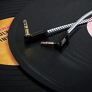 CableCreation 3.5mm Aux Cable 3FT/0.9M, 3.5mm Male to Male Jack Audio Cable with 24K Gold-Plated for Phones, Tablets, Beats Headphones, MP3 Player, Car/Home Stereo, Laptops, Speaker