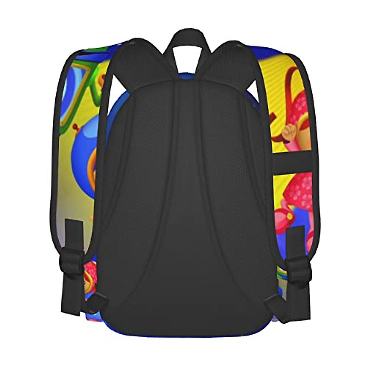 CONPELSON Backpacks Team Anime Umizoomi Adjustable Laptop Backpack Double Shoulder Bag for Women Men Climbing Shopping Work