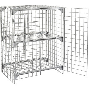 Global Industrial Wire Mesh Security Cage, 36 x 24 x 36