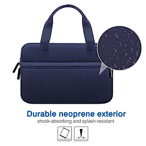 MoKo 7-8" Kids Tablet Sleeve, Neoprene Carrying Case Bag Fits Fire HD 8 Kids Edition 2018, Luna Controller, Fire HD 8 Plus/Fire HD 8 2020, Fire 7 Kids Pro 2021, Fire HD 8 Kids Pro 2021, Indigo