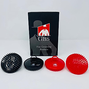 G.B.S Hair Brush Massager Shampoo Hair Scalp Soft Dandruff Cleaning Shower Massager 4 Pack for Men Women Kids The Best Invigorating Head Scrubber! Christmas Day Gift Birthday Gift Father's Day