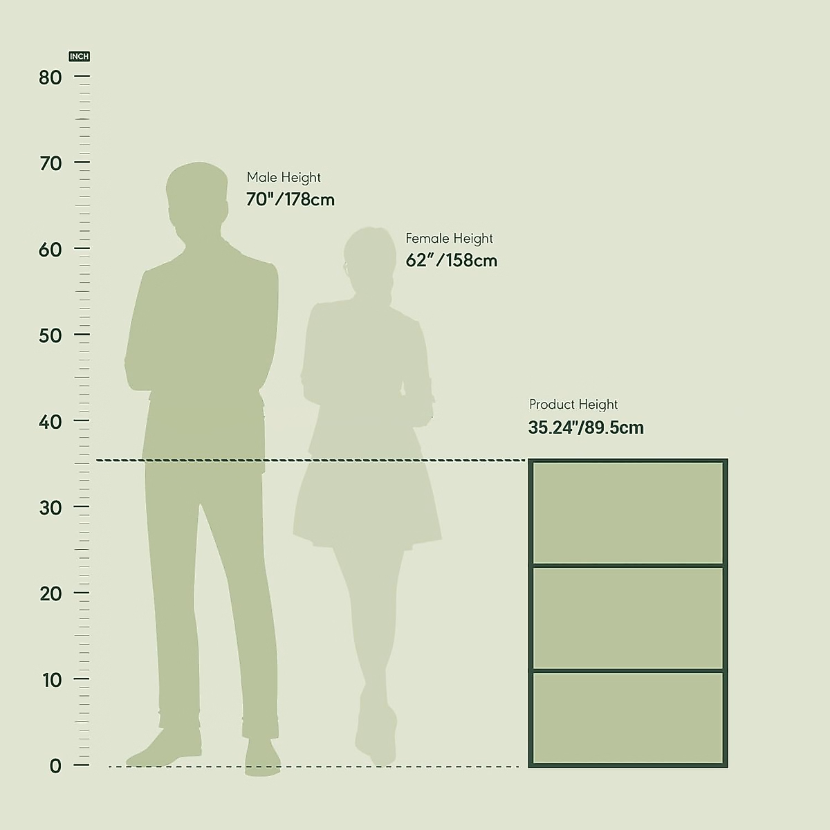 ALISENED 3 Tiers Open Shelf Bookcase, Stylish and Functional Bookshelf, Storage Organizer Shelving for Home, Office, Living Room and Bed Room, Black