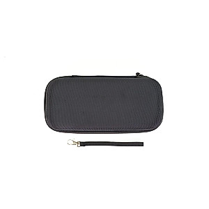 Switch Case for NS, Hard Shell Protective Case for Travel with Game Storage Slots NS (Black, 10.2x4.8x1.5)