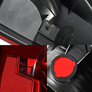 EPIC LIGHTING AMOE Style Halogen Tail Lights Lens & Housing Only Assembly Replacement for CHEVROLET GMC ISUZU 04-12 Colorado Canyon 06-08 Pickup [ GM2800164 GM2801164 25821848 25821849 ] Pair