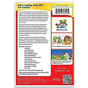 Phonics Easy Readers DVD by Rock 'N Learn