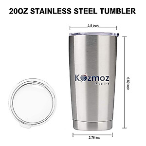 Kozmoz Inspire Love Being Called Mamaw Coffee Tumbler 20oz - Gifts For Women Grandma Coffee Tumbler Mothers Day Gifts - Gift Women Grandma Gifts -Gifts From Grandson Grandkids Grandma Tumbler