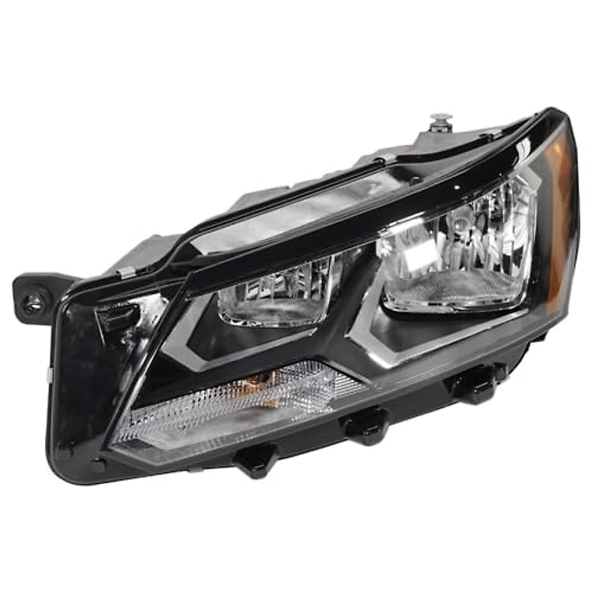 Hyiccoes Headlight Left Driver Side Clear Lens Driving Head Light Headlamp Hand for VW for Passat Trendline 16 18 & Comfortline/Highline//S/SE 16-18 561941005F 16802811