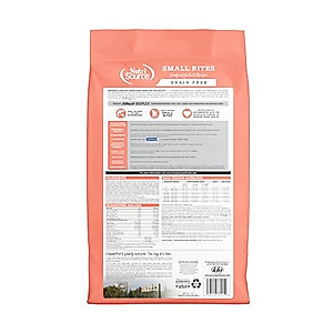 NutriSource Seafood Select Grain-Free Dog Food, Made with Salmon and Menhaden Fish Meal, 5LB, Dry Dog Food