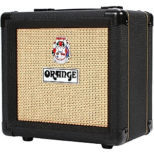 Orange Micro Dark Terror Hybrid Amp Head Mini Stack Combo w/ Cabinet and Speaker Cable, Black
