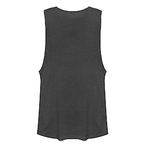Marvel Classic SHE Hulk Women's Muscle Tank, Charcoal, X-Large