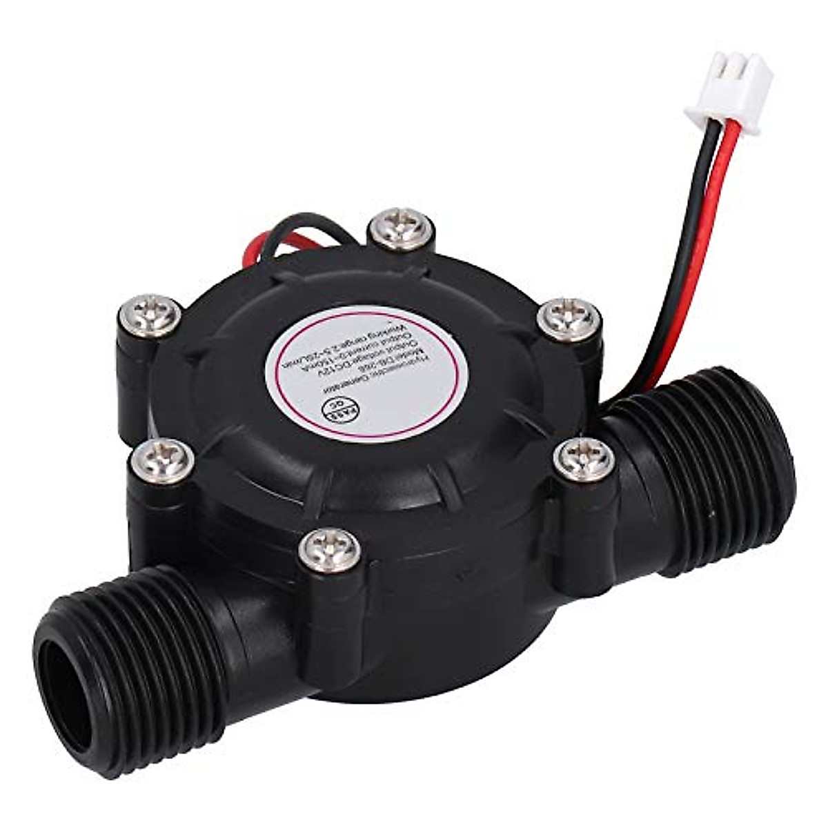Mini Water Turbine Electric Generator, Hydro Power Converter Brushless Electricity Generator, 12V DC Output Hydroelectric Power Supply for Shower Light Outdoor Camping