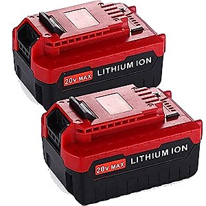 OHYES BAT 2 Packs 6.0Ah Extended Capacity Replacement Battery Compatible with Porter Cable 20V Lithium-ion Battery