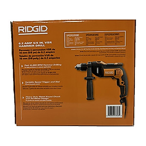 RIDGID 5/8" VSR Hammer Drill R5001 (Bulk Packaged)
