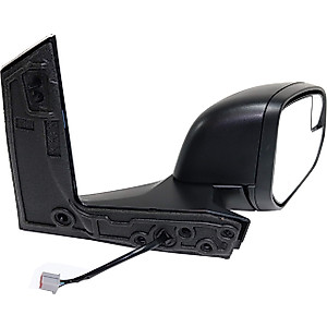 Kool Vue Driver & Passenger Side Power Heated Mirrors for Ford Transit Connect 2014-2022 With Spotter Glass Textured