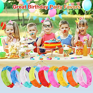 Kids Party Favors Pop Fidget Toys Bulk Its 24 Packs Fidget Bracelet It Birthday Party Favors for Kids Goodie Bags Stuffers Classroom Prizes Bubble Poppers Toddlers Toy for Students Girls Boys Cheap