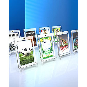 Magnetic Card Holders 24 Pack, 35PT One Touch Card Holder for Trading Card, Baseball Card, Sports Card