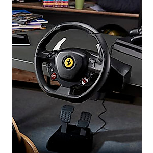 Thrustmaster T80 Ferrari 488 GTB with Pedals (Compatible with PS5,PS4,PC)