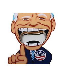 Joe Biden Big Bite bottle opener magnet