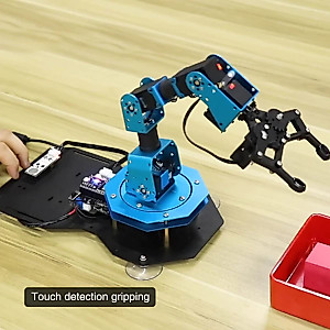 Hiwonder xArm ESP32 Robotic Arm Open Source Robot Support MicroPython Programming with Sensors for Secondary Development Kit (with ESP32)