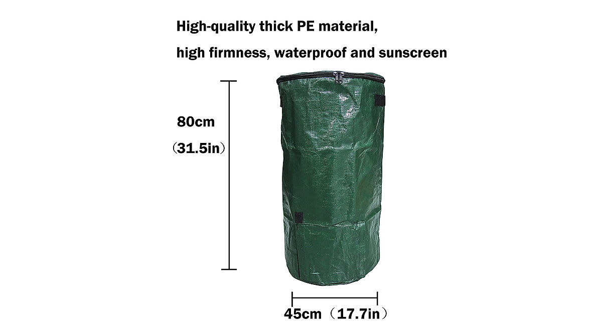 Eco-Friendly Garden Compost Bag 128L for Fast Organic Recycling