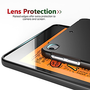 WOGROO Case for iPad Mini 5th Generation Case, ipad Mini 4 case, Thin and Soft Tablet Protective Cover for iPad Mini 5 2019/mini 4th 2015 (5th/4th Generation 7.9 inch), Black