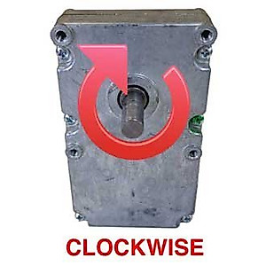 Whitfield Pellet Max Torque 1 RPM Auger Motor 12046300 Replacement Part by NBK…