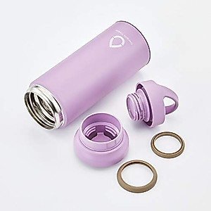 Tiger Thermos Bottle MCZ-A060P Sahara Stainless Steel Bottle, 20.3 fl oz (600 ml), Slant Handle, Lightweight, Direct Drinking, Pink