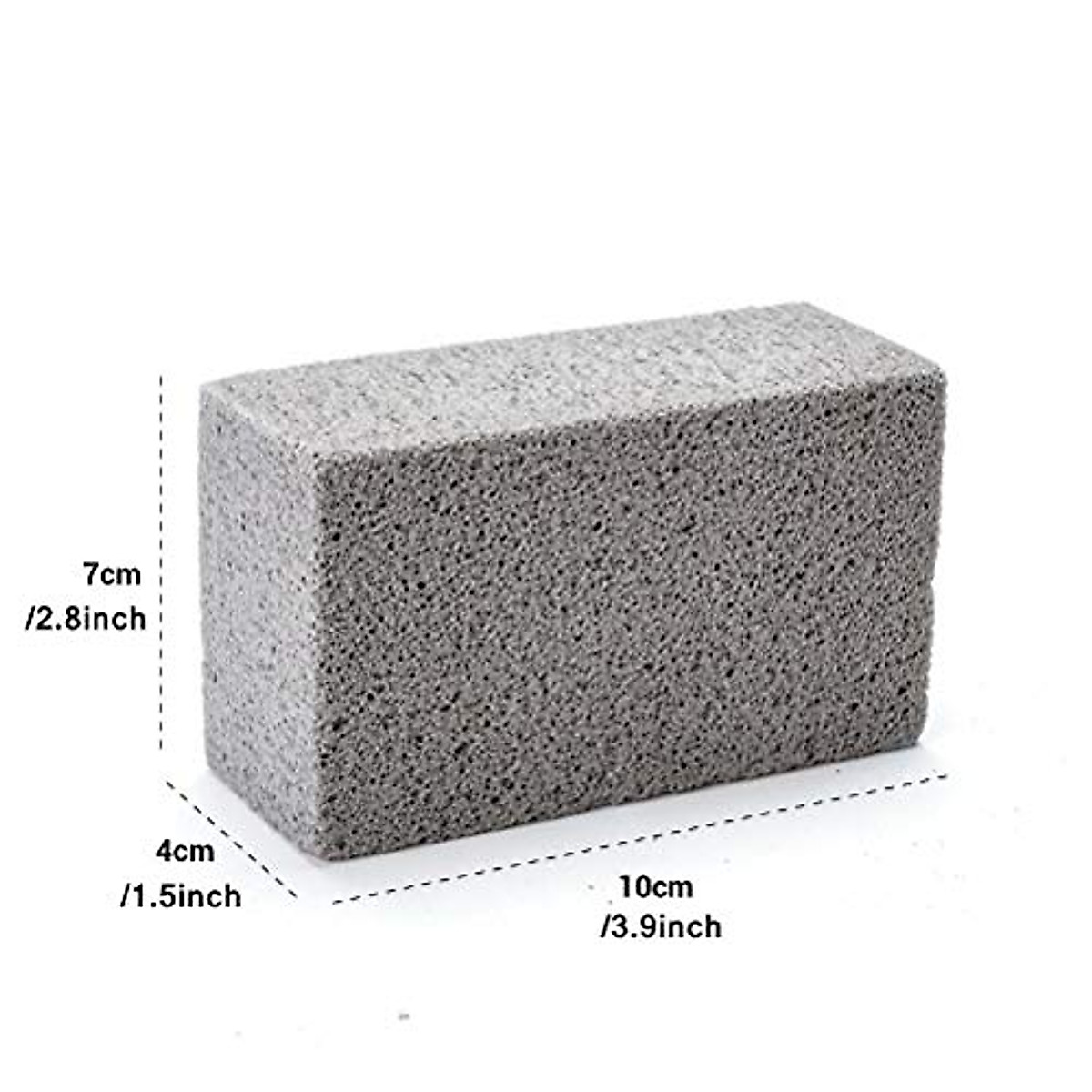 Ajmyonsp 3Pack Grill Cleaning Brick Block Brick-A Magic Stone Pumice Griddle Grilling Cleaner Accessories for BBQ Grills, Racks, Flat Top Cookers