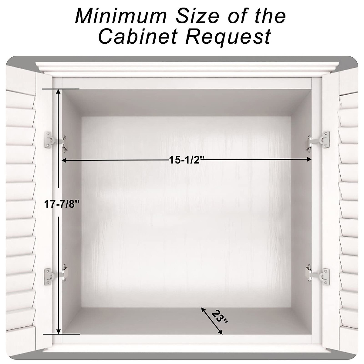 TQVAI 2 Tier Pull Out Cabinet Organizer, Sliding Out Under Sink Cookware Organizer, Wire Shelf Storage Basket for Kitchen Bathroom - 14" W x 21" D x 16-3/8"H, Request at Least 15 Inch Cabinet Opening