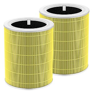 Core 600s Pet Replacement Filter Compatible for LEVOIT Core 600S Air Purifier, 3-in-1 H13 True HEPA Filter and Activated Carbon 600s Filter, Core 600S-P, Core 600S-RF-PA, 2 Pack