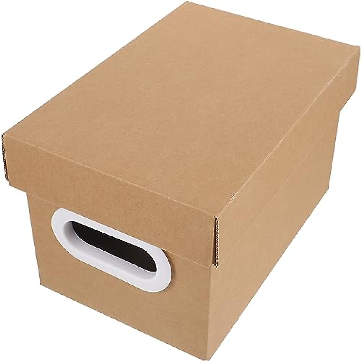 Homoyoyo Box Paper Organizer Handled Storage Container Desk Storage Organizer Desktop Organizing Holder Book Organizer Desktop Storage Organizer Makeup Stand Thick Section Z8