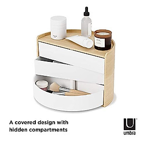 Umbra Moona Storage Box White/Natural