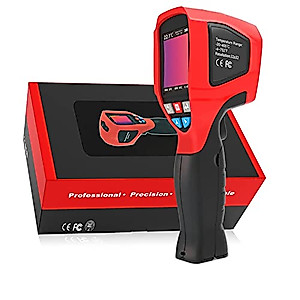 Infrared Thermal Imager, Thermographic Camera 320 x 240 Resolution Handheld Thermal Imaging Camera with 2.4 Inch Infrared Thermometer with Thermal Imagers Measuring Layout Tools (8GB TF Card)