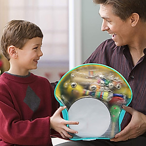 ATDAWN Kids Musical Instruments, 15 Types 22pcs Wood Percussion Xylophone Toys for Boys and Girls Preschool Education with Storage Backpack