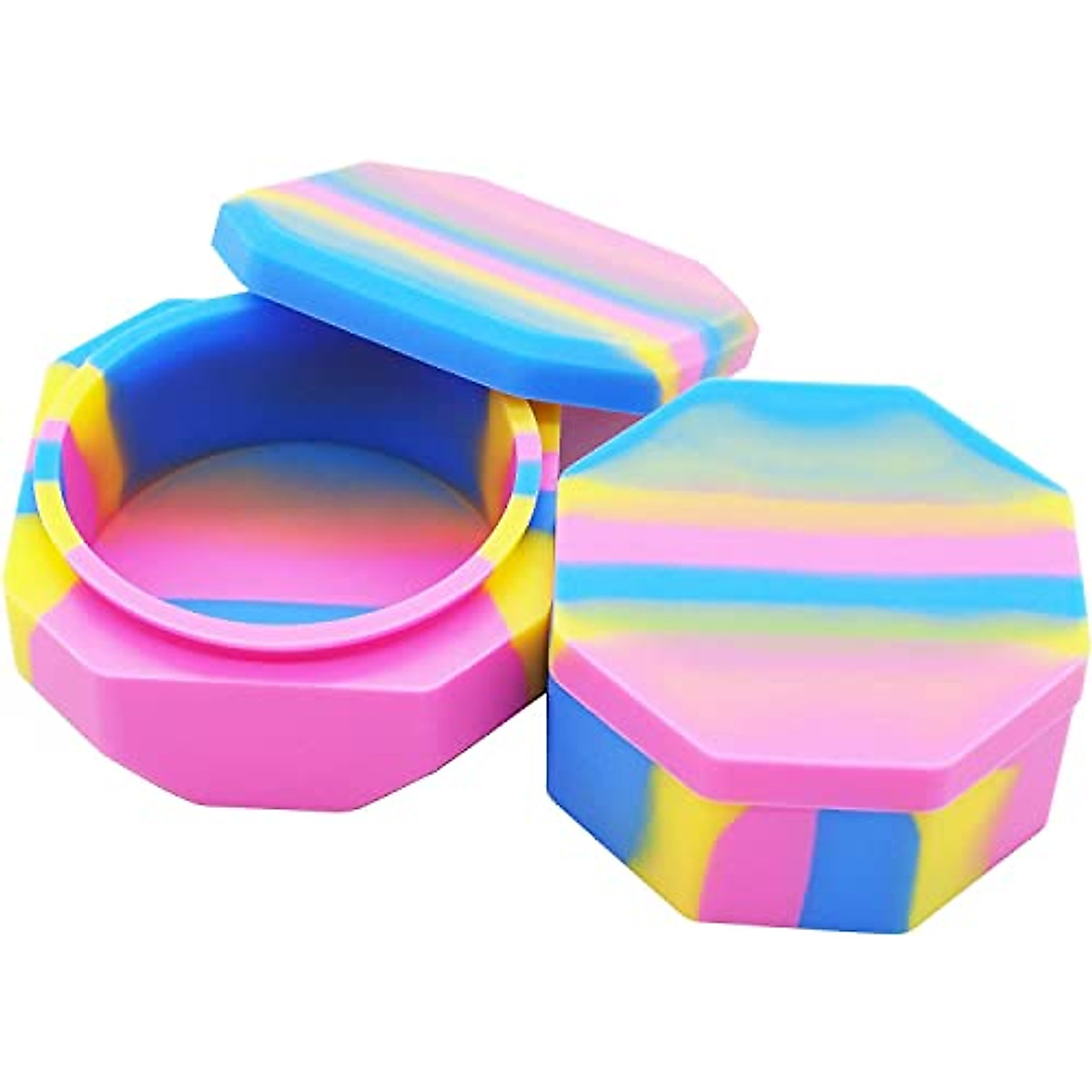 vitakiwi 223ml Large Silicone Concentrate Container Non-stick Oil Jar (2)