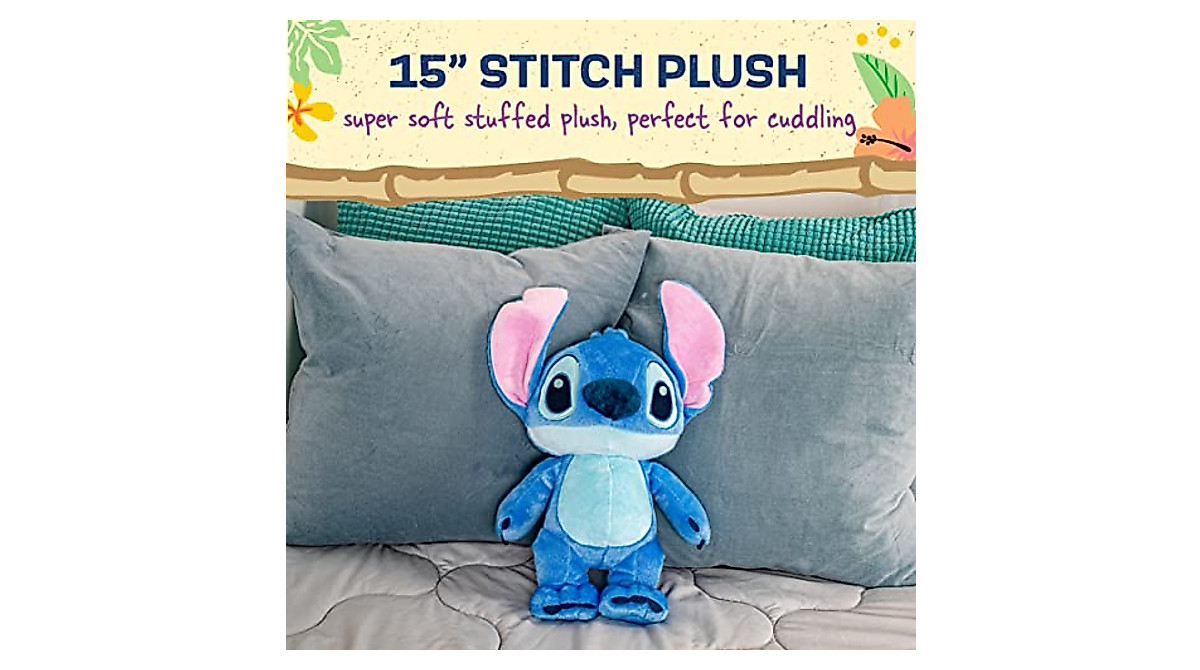 Disney Baby Stitch Plush Toy for Toddlers - Huggable Fun