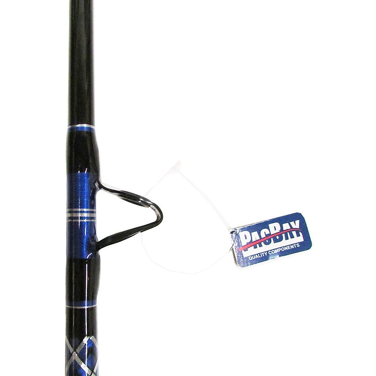 Xcaliber Marine Pair of (2) Inshore Series 6' 20-40 lb Saltwater Boat RODS (Blue and Silver)