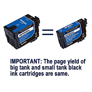 Run Star Remanufactured Ink Cartridge Replacement for Epson 252XL T252XL 252 XL Used in Workforce WF-7720 WF-7710 WF-3640 WF-3620 WF-3630 WF-7610 WF-7620 WF-7110 WF-7210, 5-Pack (2BK/1C/1Y/1M)