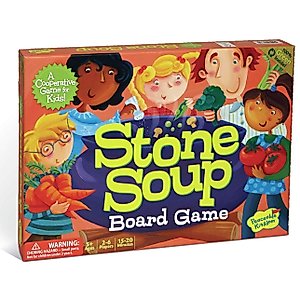 Peaceable Kingdom Stone Soup Cooperative Memory Board Game for Kids