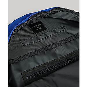 Superdry Womens Unisex Essential Montana Backpack, Main Zipped Compartment Mazarine Blue Size One Size