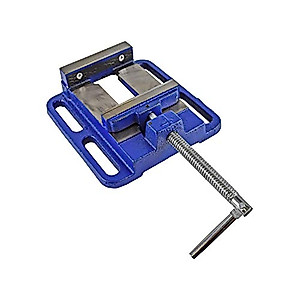 Yost Vises LDPV-6 Drill Press Vise | 6 Inch Jaw Width Portable Vise | Blue