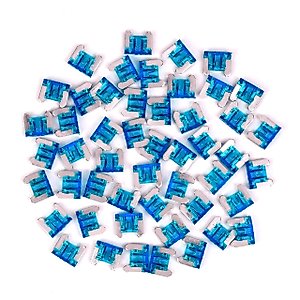 Conext Link ATMLP15-50 ATM Low Profile Fuse Nickle Plated 50 Pack (15 Amp) （14483）
