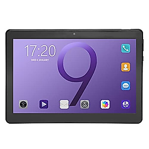 10.1 Inch Display 1080p Full HD Tablet, 4GB RAM 64GB Storage Dual Speakers and Cameras Front 5MP + Rear 13MP for Portable Entertainment 5G WiFi 8800mAh Gray