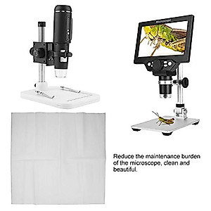 480x490mm Microscope Cover, Plastic Microscope Cover Waterproof Microscope Protective Dust Cover Accessories, Microscope Dust Cover