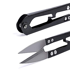 UCEC Sewing Scissors Small 12 Packs, 4.2" Thread Snips Crochet Scissors Thread Cutter Yarn Scissors, Great for Stitch, Embroidery, Knitting, Mini DIY Supplie