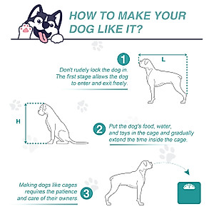 EDYO LIVING 38" Large Dog Crate Furniture with Sliding Barn Door, Wooden Dog Kennel with Drawer for Storage, Water Resistant Indoor Furniture Style Dog Crate for Small/Medium/Large Dog, White