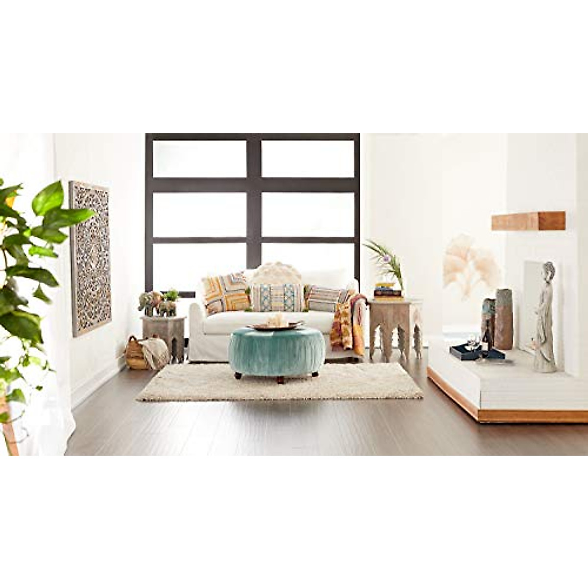 Deco 79 Storage Baskets, Medium, Brown