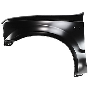 Evan Fischer Fender Set of 2 Compatible with 2000-2005 Ford Excursion, Fits 1999-2007 Ford F-250 Super Duty, Fits 1999-2007 Ford F-350 Super Duty Primed Front, Driver and Passenger Side