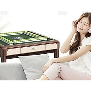 SICHUAN Style 川麻 Automatic Mahjong Table Dining Table with 4 Legs - 自动麻将桌 电动麻雀台 配两副 超大尺寸手感牌 56号超大牌 四川麻将108张专用 “血战到底 血流成河” 玩法 不适用其他玩法
