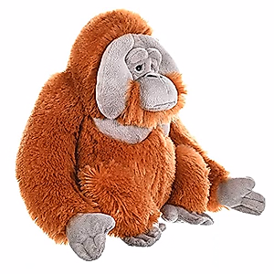 Wild Republic Orangutan Plush, Stuffed Animal, Plush Toy, Gifts for Kids, Cuddlekins 12 Inches